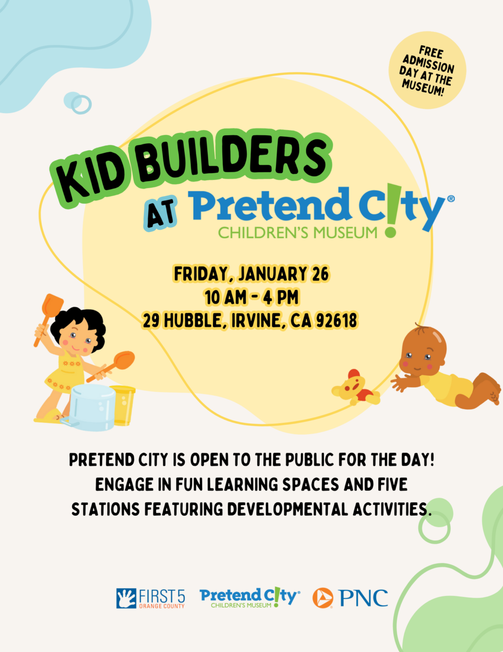 Pretend City Children’s Museum offers free admission for First 5 Orange ...